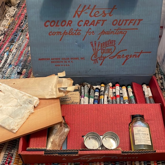 Sargent | Art | Vintage American Artists Color Works Sargent Oil ...